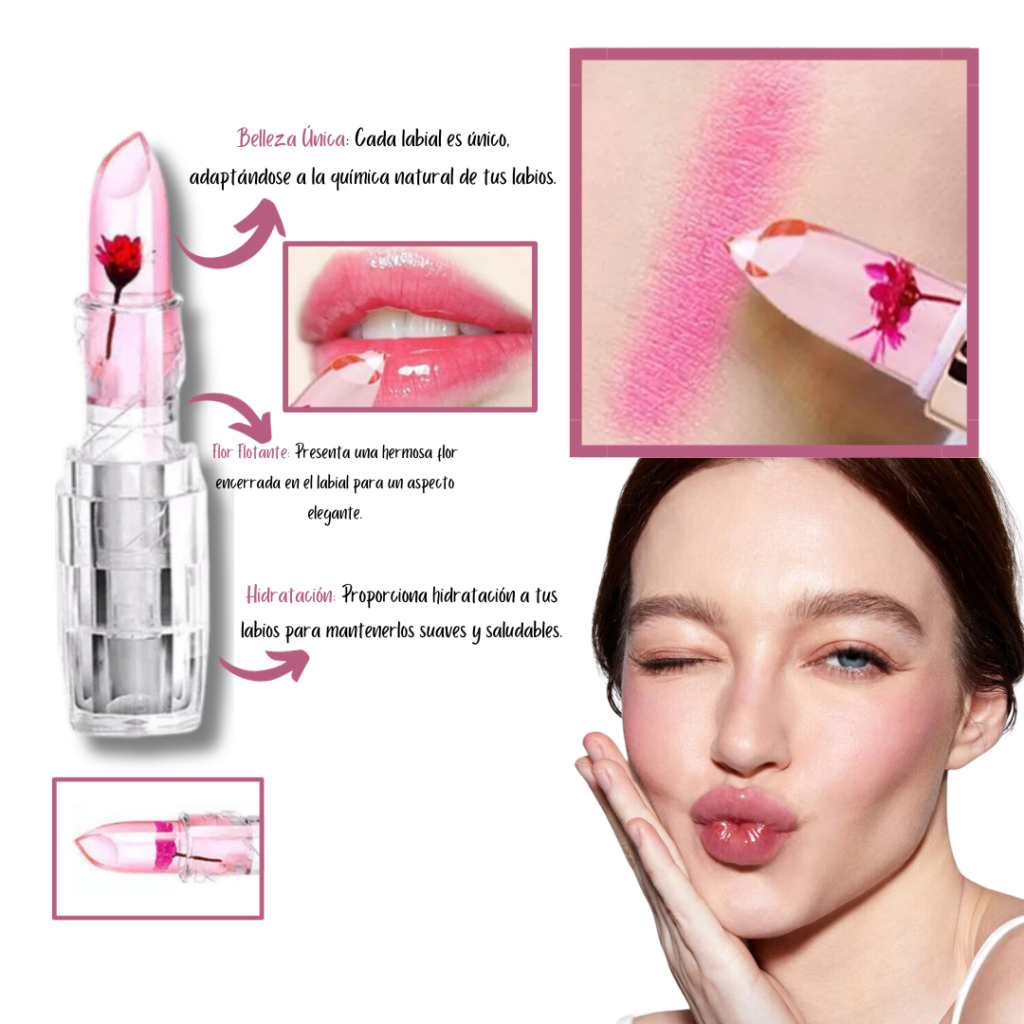 Labiales Mágicos con Flor de Larga Duración