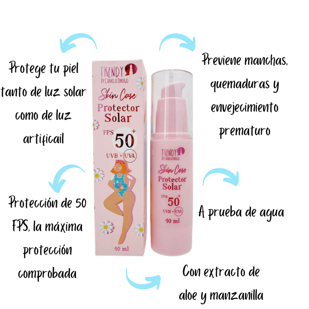 Protector solar 50 FPS Trendy - Kroma Space