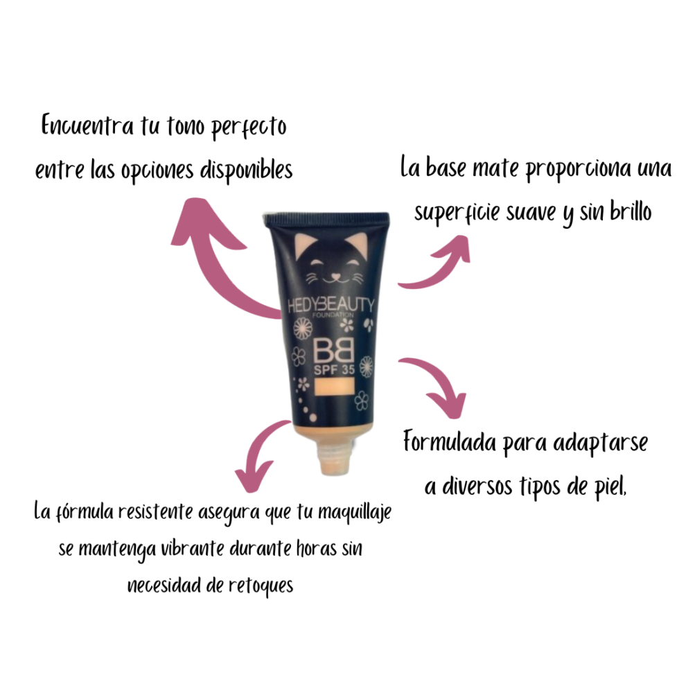 Base BB Cream Hidratante Cobertura Media - Kroma Space