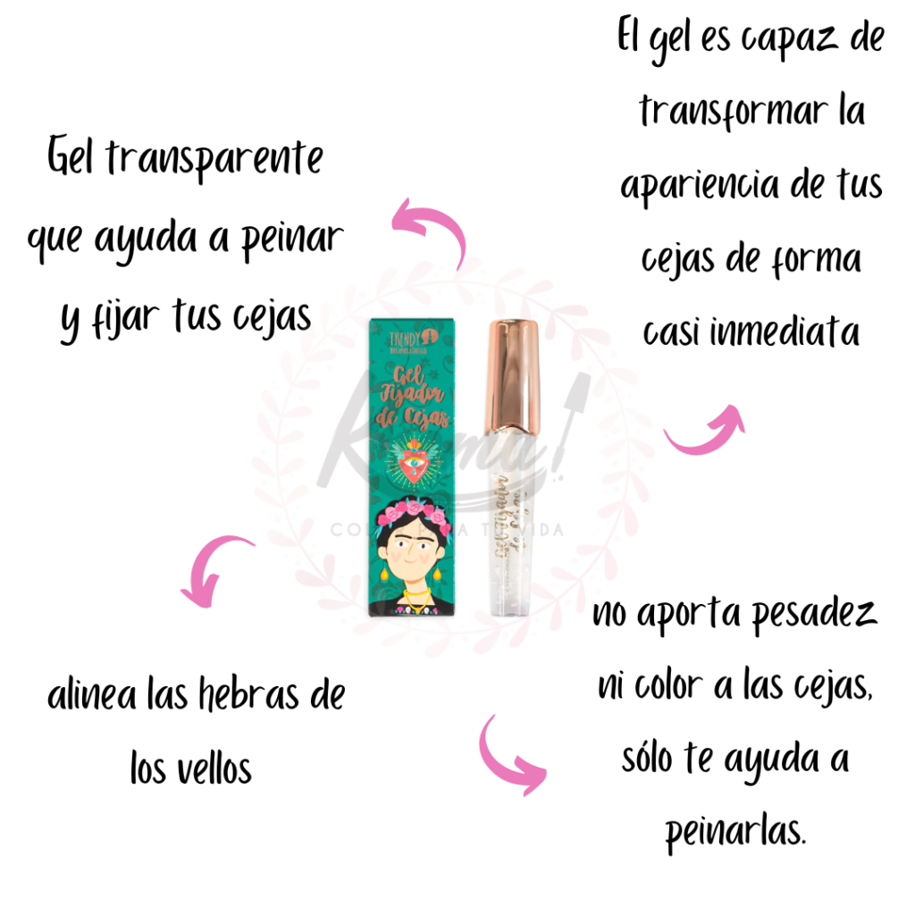 Gel Fijador de cejas Trendy - Kroma Space