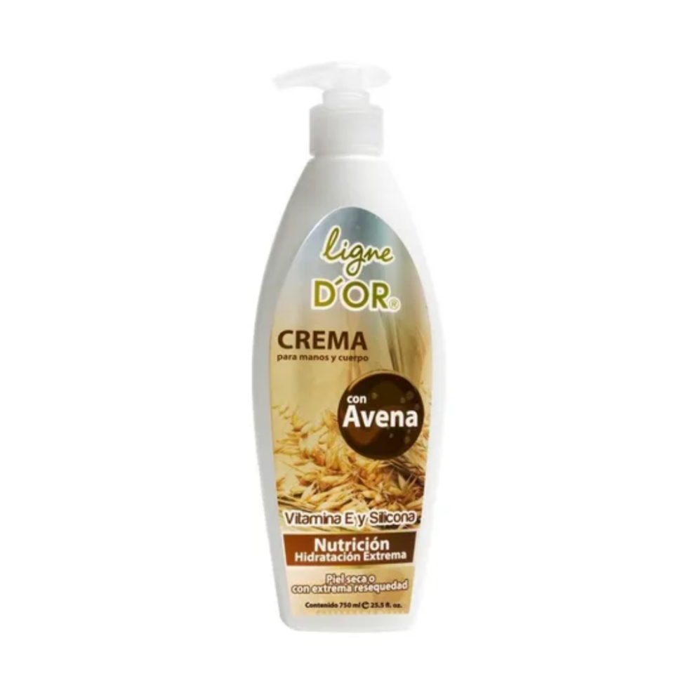 Crema corporal de avena para piel reseca y agrietada - Kroma Space