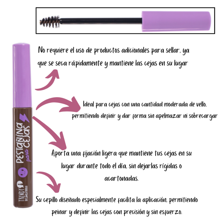 Gel fijador de cejas con color Trendy - Kroma Space