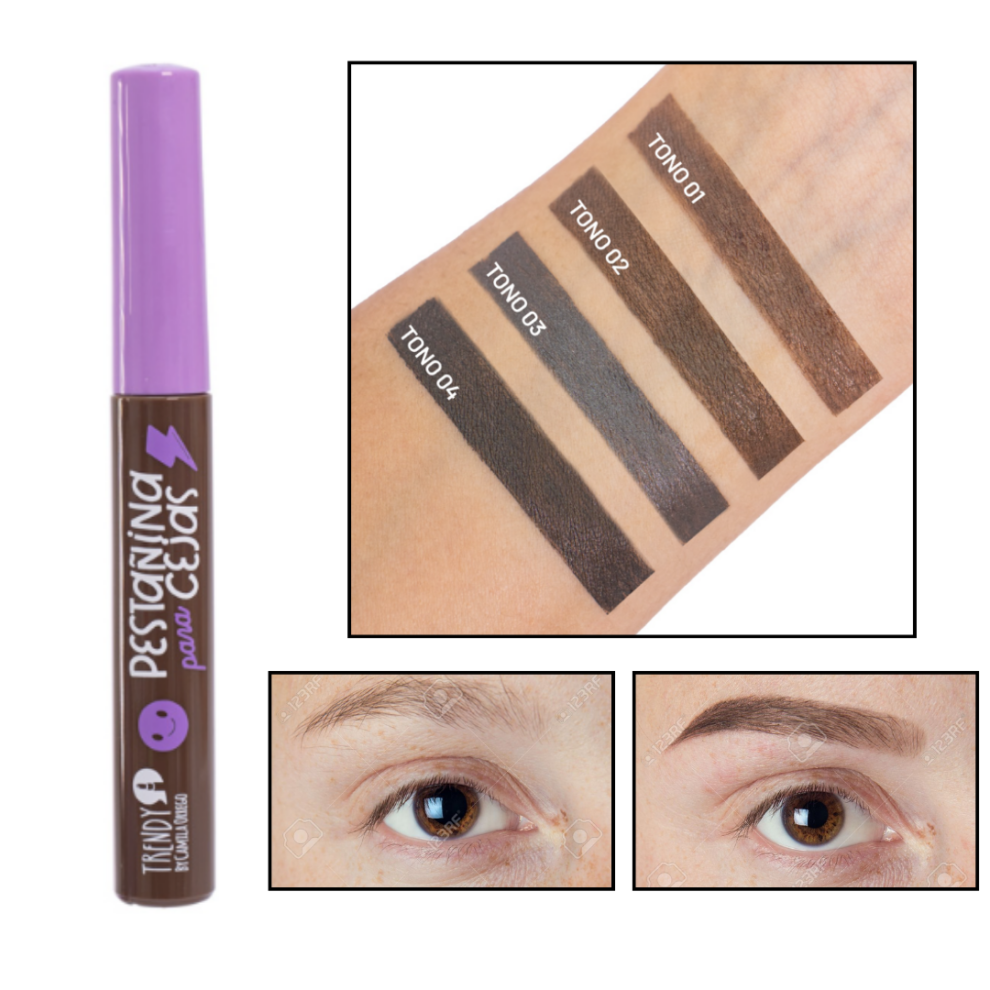 Gel fijador de cejas con color Trendy - Kroma Space