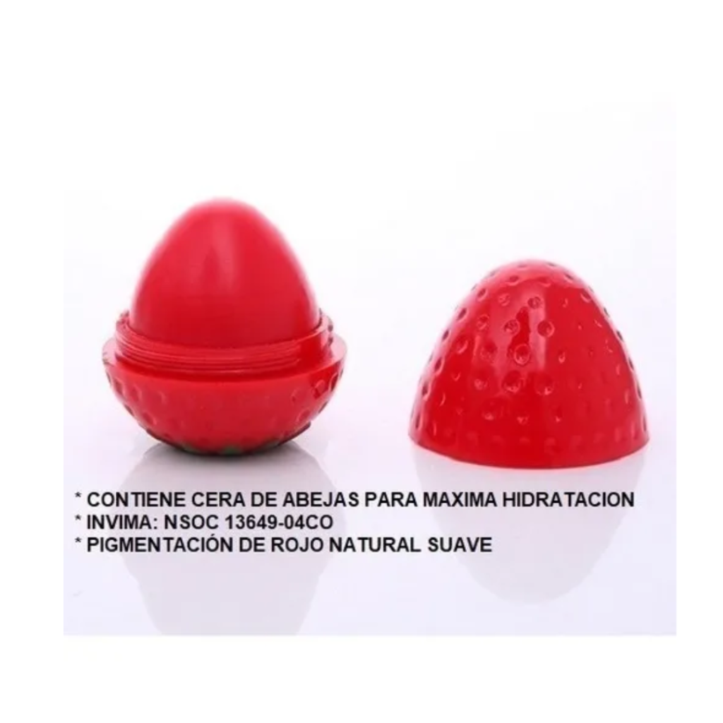 Fresita hidratante para labios - Kroma Space