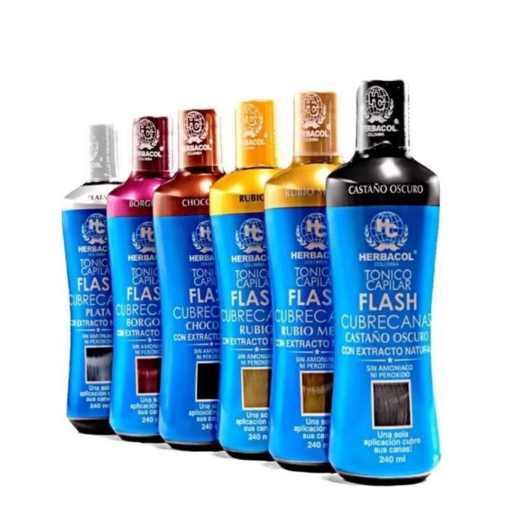 Tónico cubrecanas con color Herbacol - Kroma Space