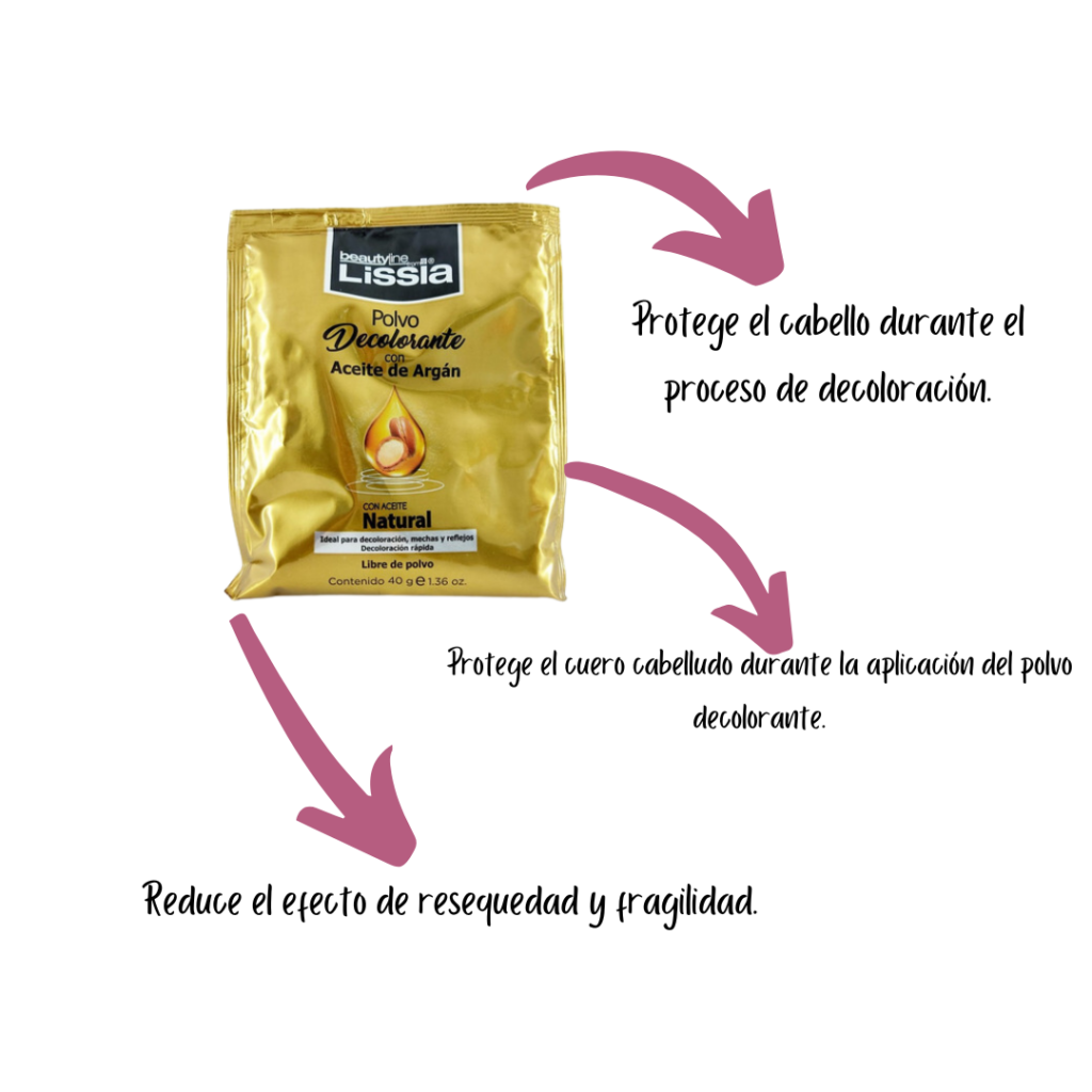 Polvo decolorante con aceite de argan - Kroma Space