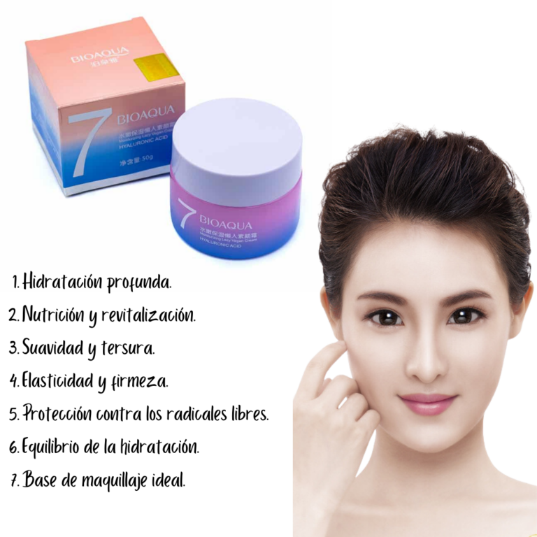 Crema hidratante 7 beneficios Bioaqua - Kroma Space