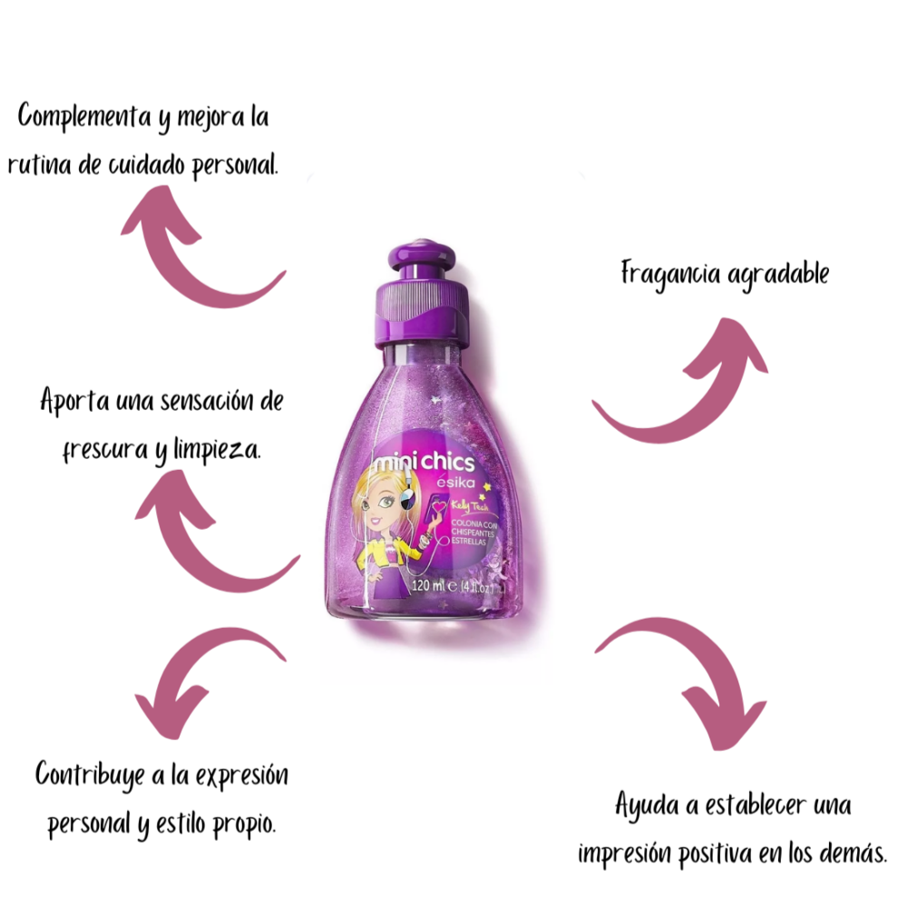 Perfume para niñas Mini Chics Esika Ruby Divine - Kroma Space