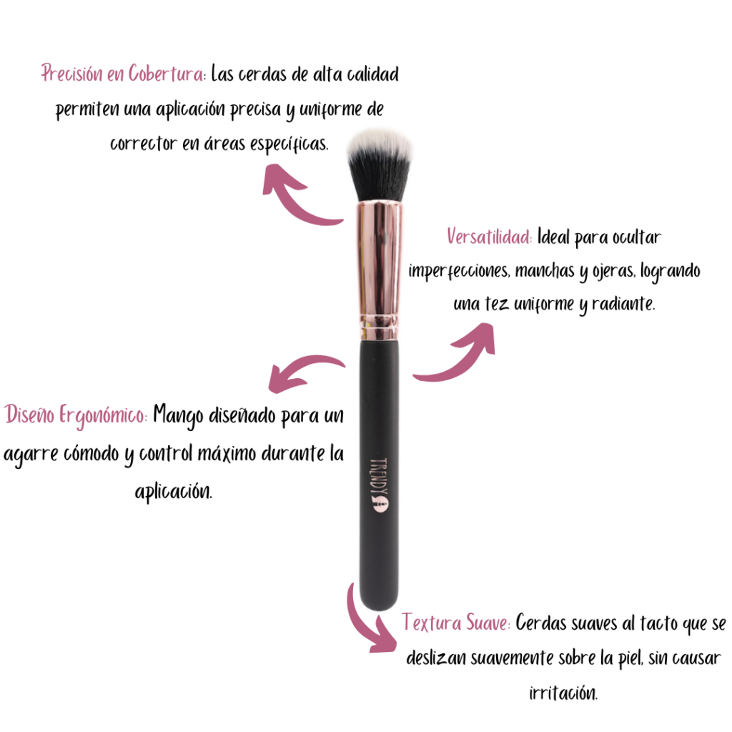 Brocha Profesional para Corrector Trendy - Kroma Space