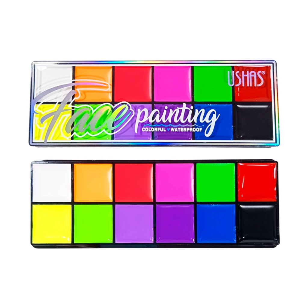 Paleta Neon Maquillaje Artístico Profesional - Kroma Space