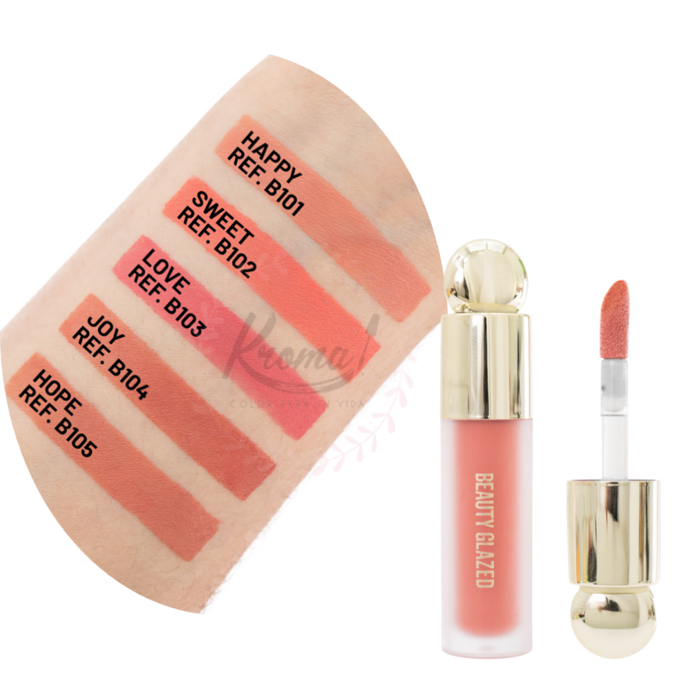 Rubor Liquido Profesional Velvet Beauty Glazed - Kroma Space