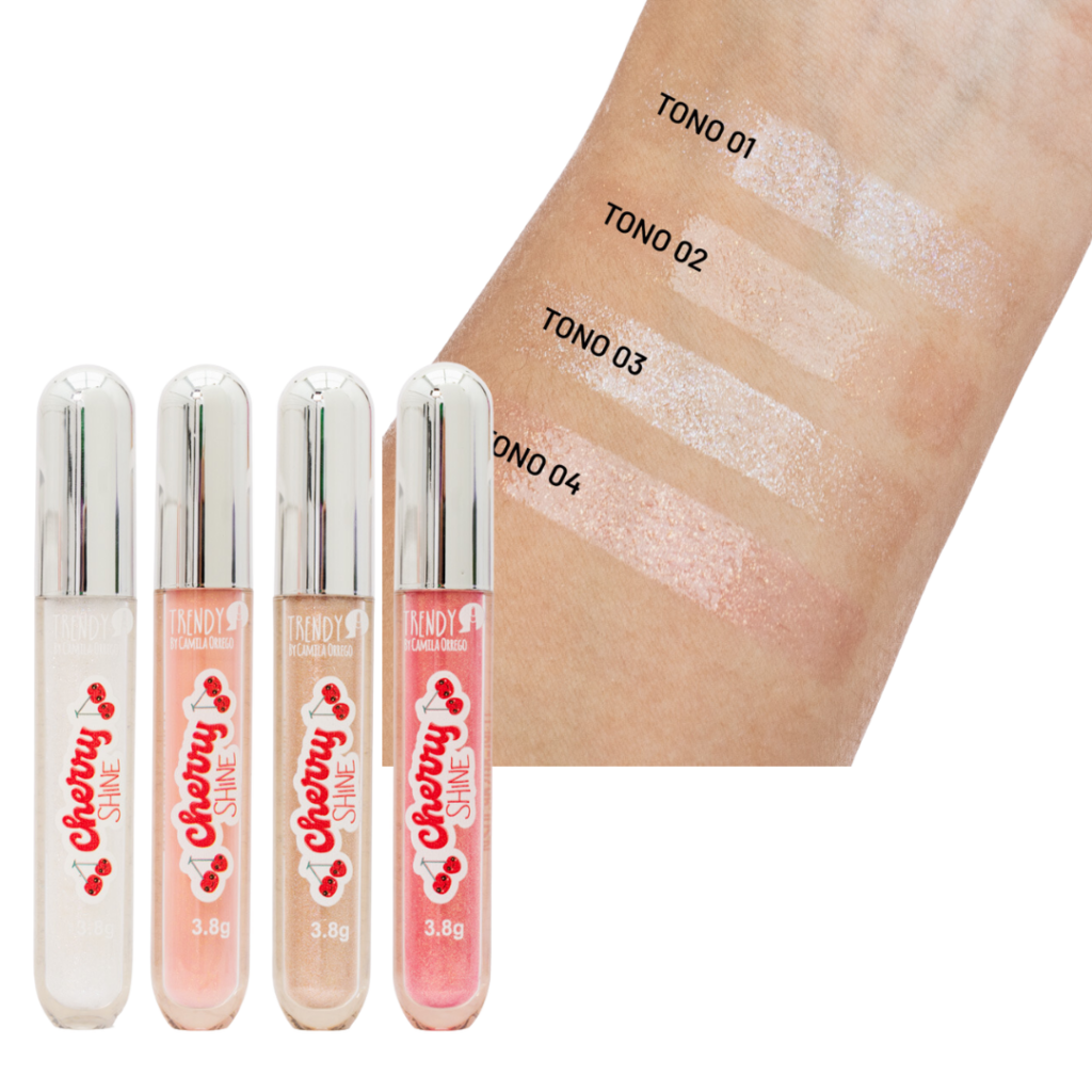 Brillo para labios shine Cherry Trendy - Kroma Space