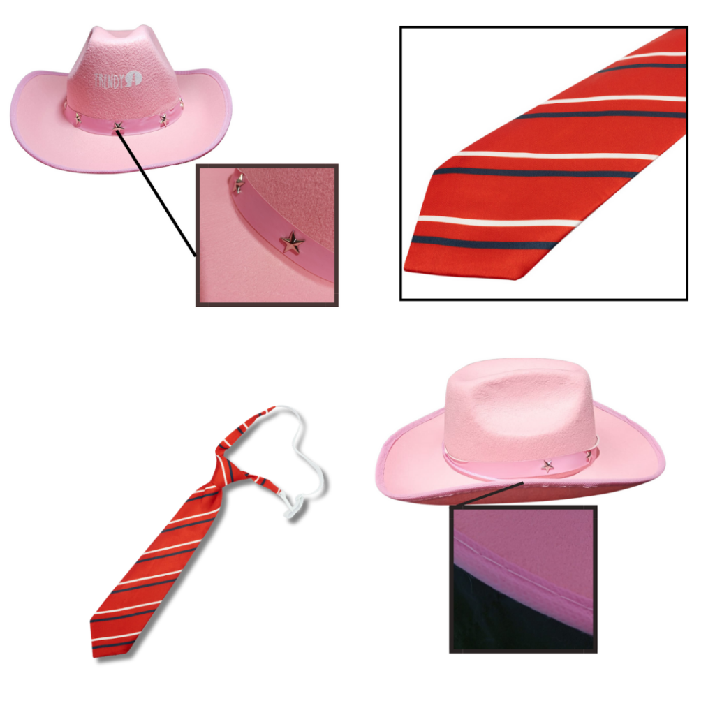 Kit corbata + sombrero Concierto RBD - Kroma Space