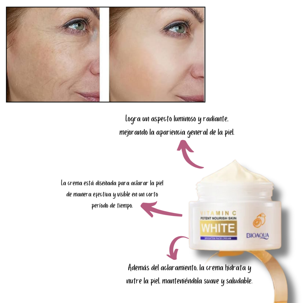 Crema antimanchas aclarante Bioaqua - Kroma Space