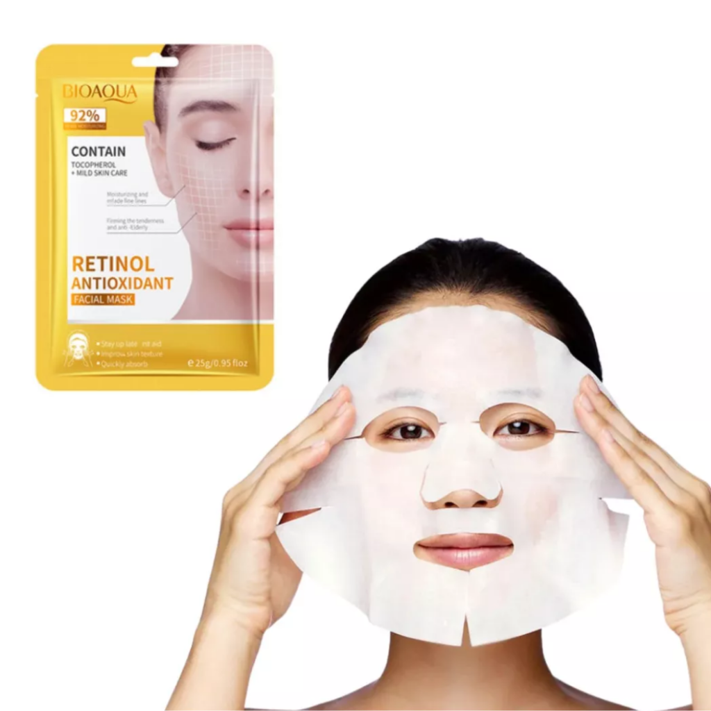 Mascarilla antiedad Retinol Bioaqua - Kroma Space