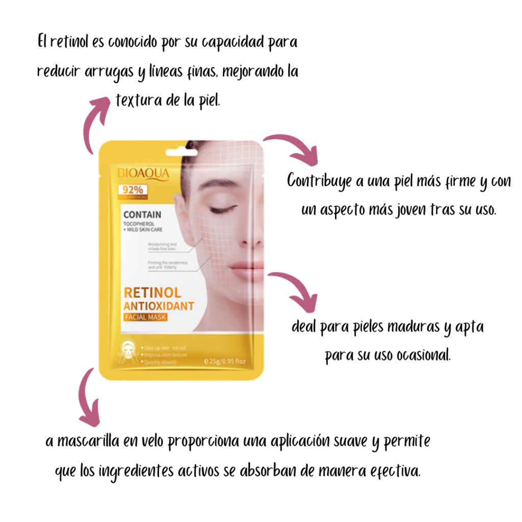 Mascarilla Antiedad Centella Asiatica Bioaqua - Kroma Space