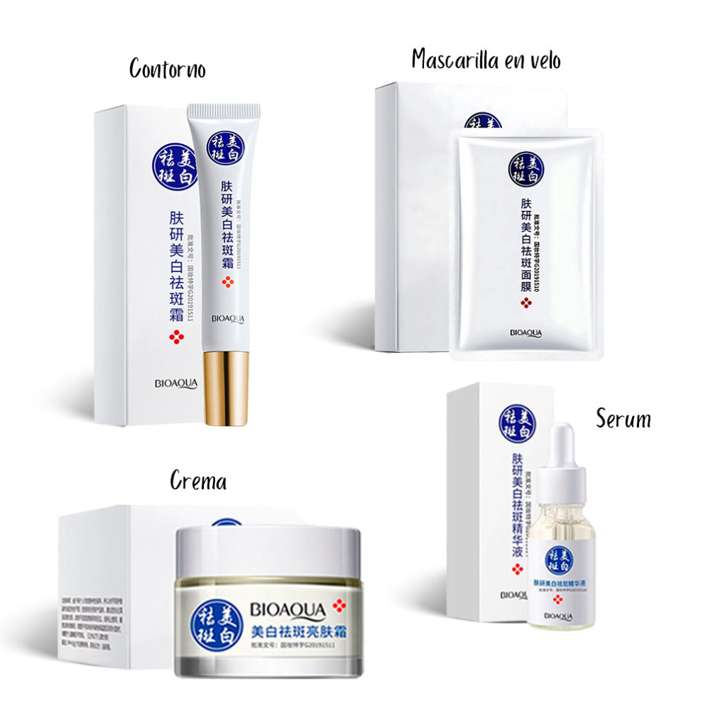 Kit despigmentante antimanchas Bioaqua - Kroma Space