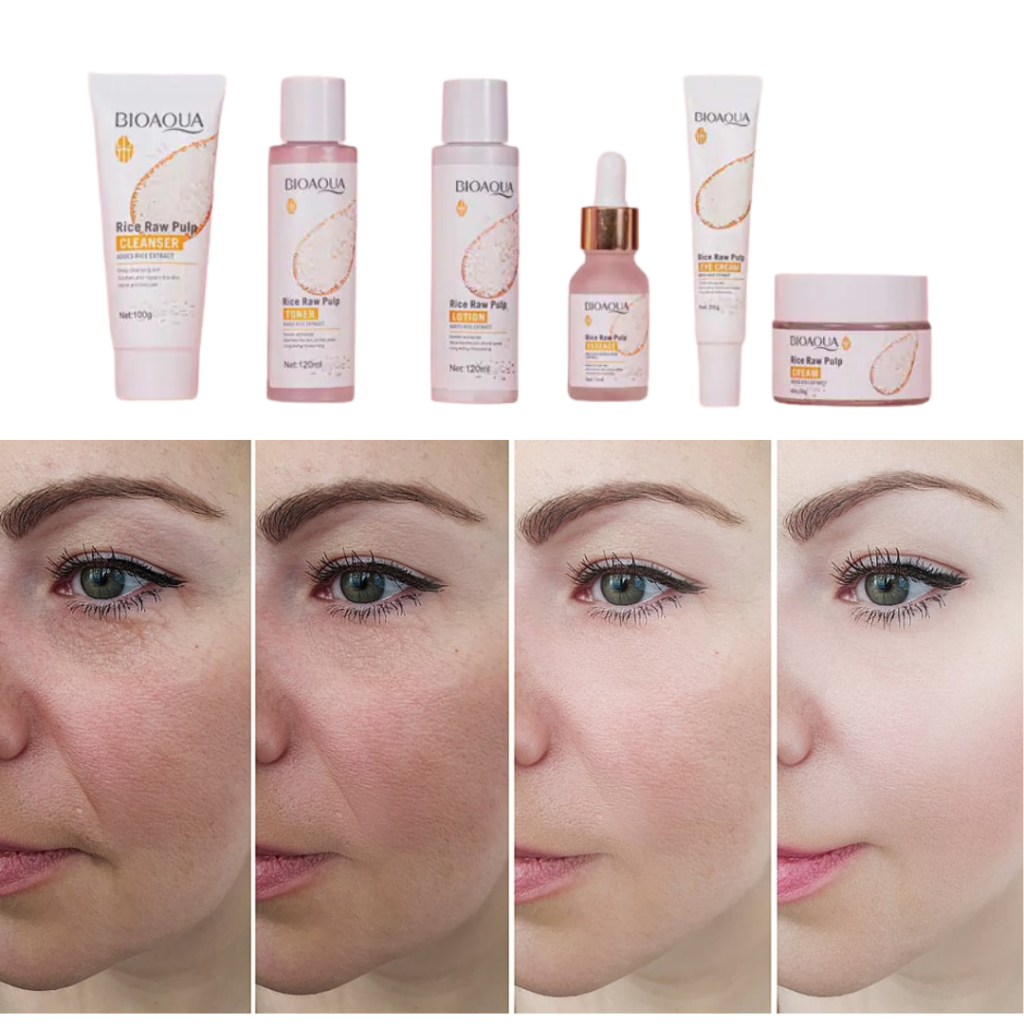 Kit extracto arroz Bioaqua en estuche de Lujo - Kroma Space