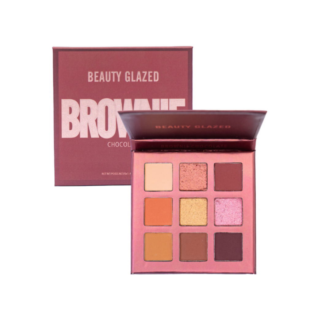 Paleta Sombras Brownie Beauty Glazed - Kroma Space