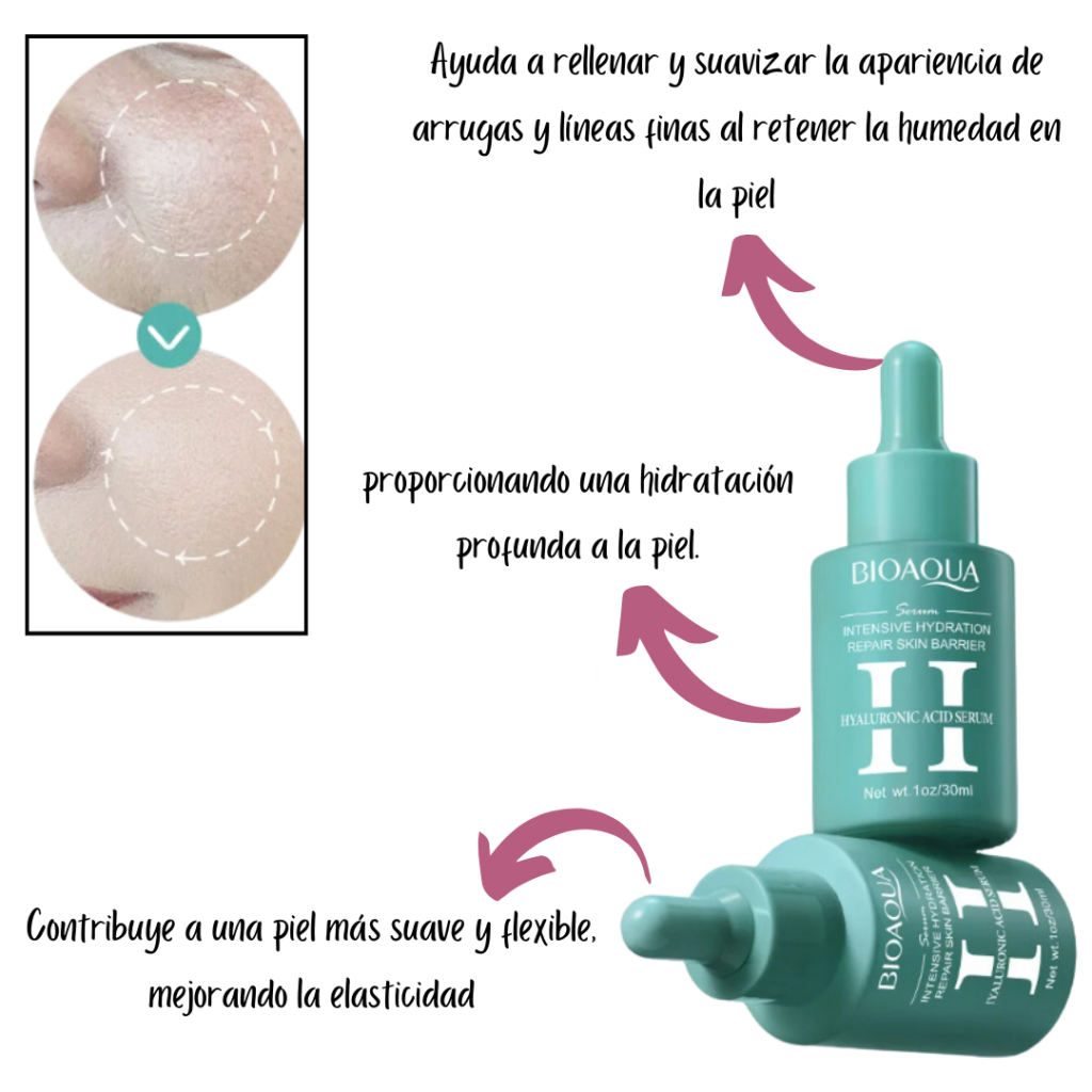 Pack x3 Serum Bioaqua Vitamina c+ Retinol + Acido Hialurónico - Kroma Space Pack x3 Serum Bioaqua Vitamina c+ Retinol + Acido Hialurónico - Kroma Space