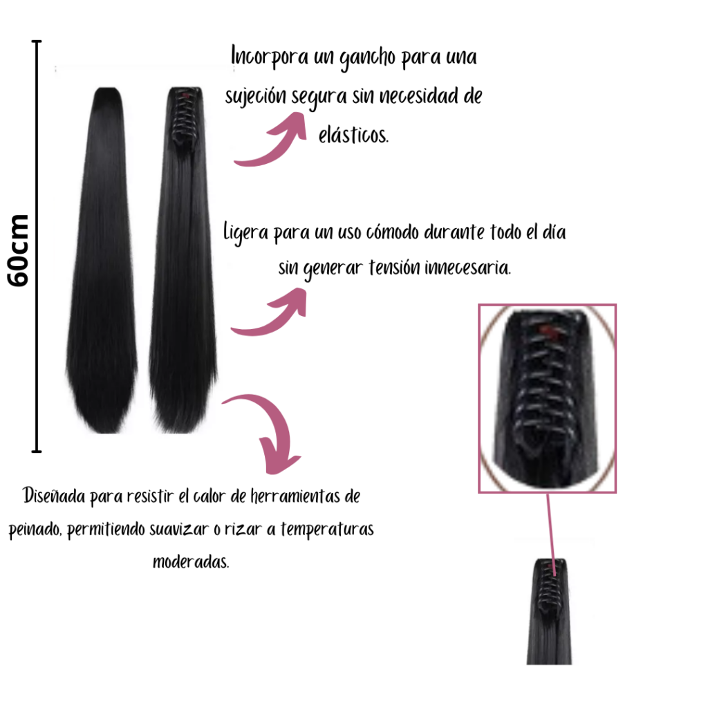Extensión Cola de Caballo Apariencia Natural - Kroma Space