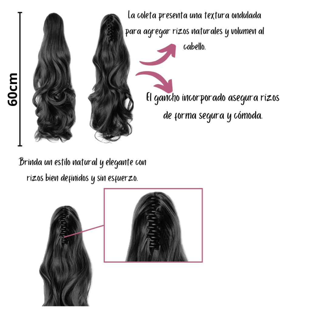 Extensión Cola de Caballo Apariencia Natural - Kroma Space