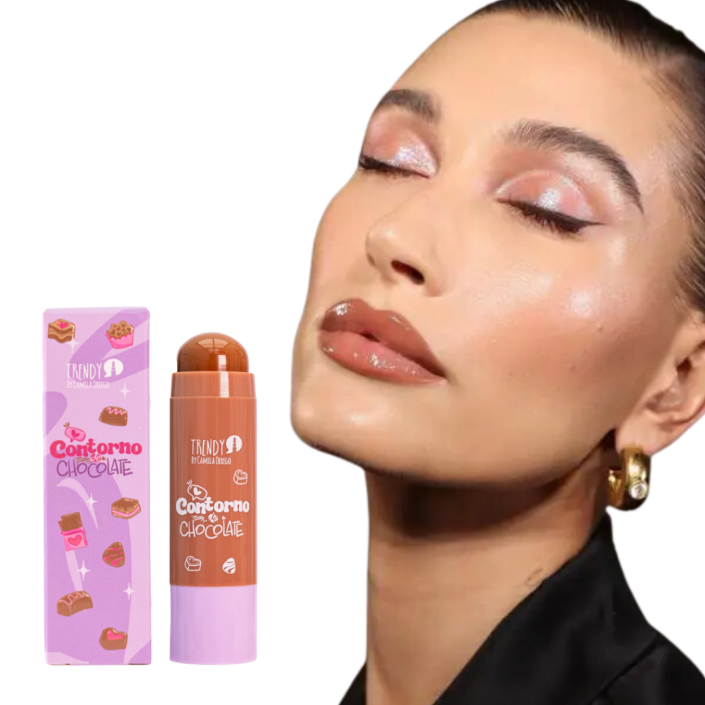 Bronzer Contorno Barra Cremoso Trendy Chocolate - Kroma Space