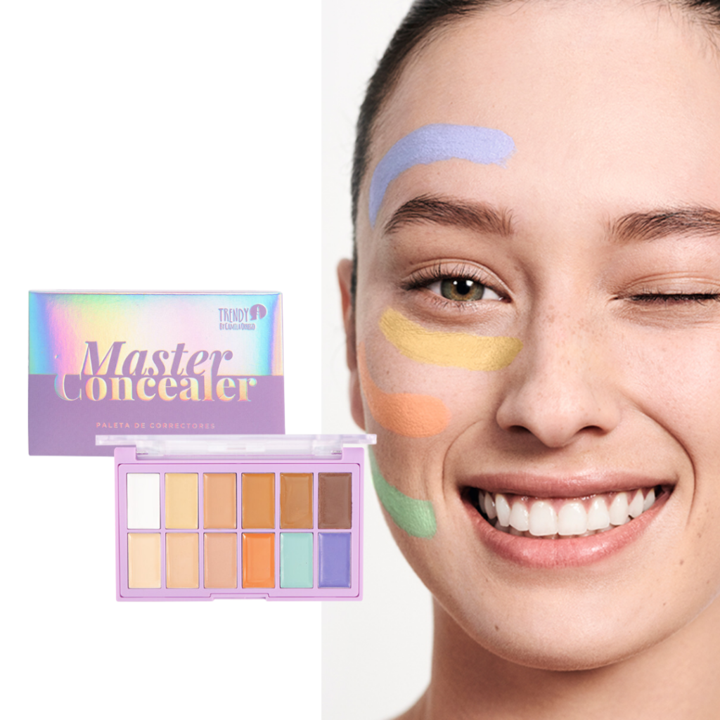 Paleta Correctores Profesional Trendy Master Concealer - Kroma Space