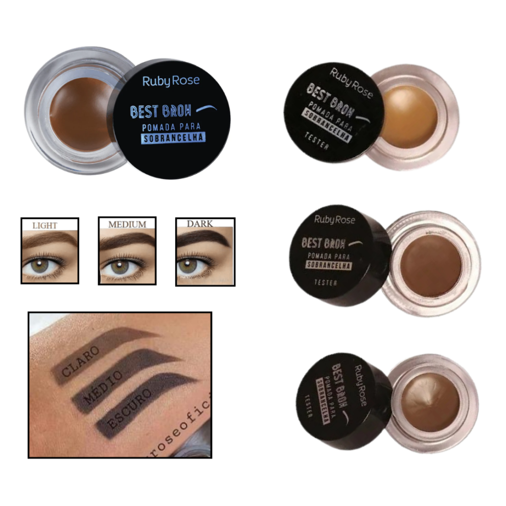 Pomada Cejas RubyRose profesional - Kroma Space