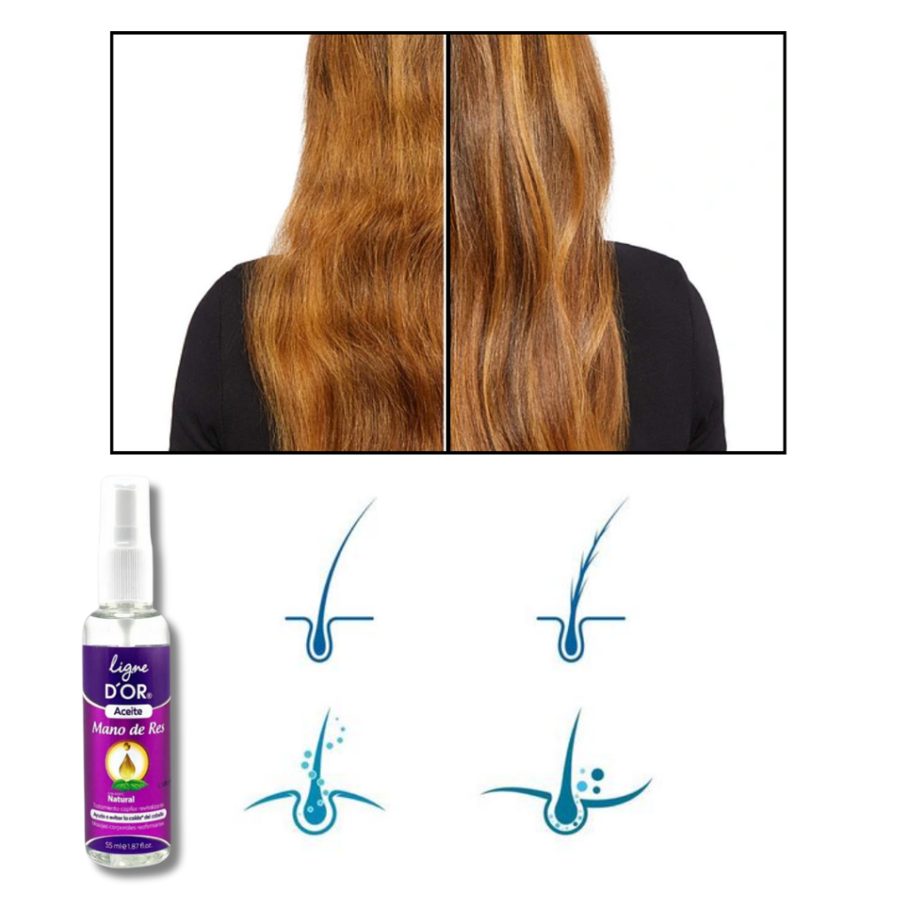 Aceite capilar Mano de Res Engrosamiento de Cabello - Kroma Space