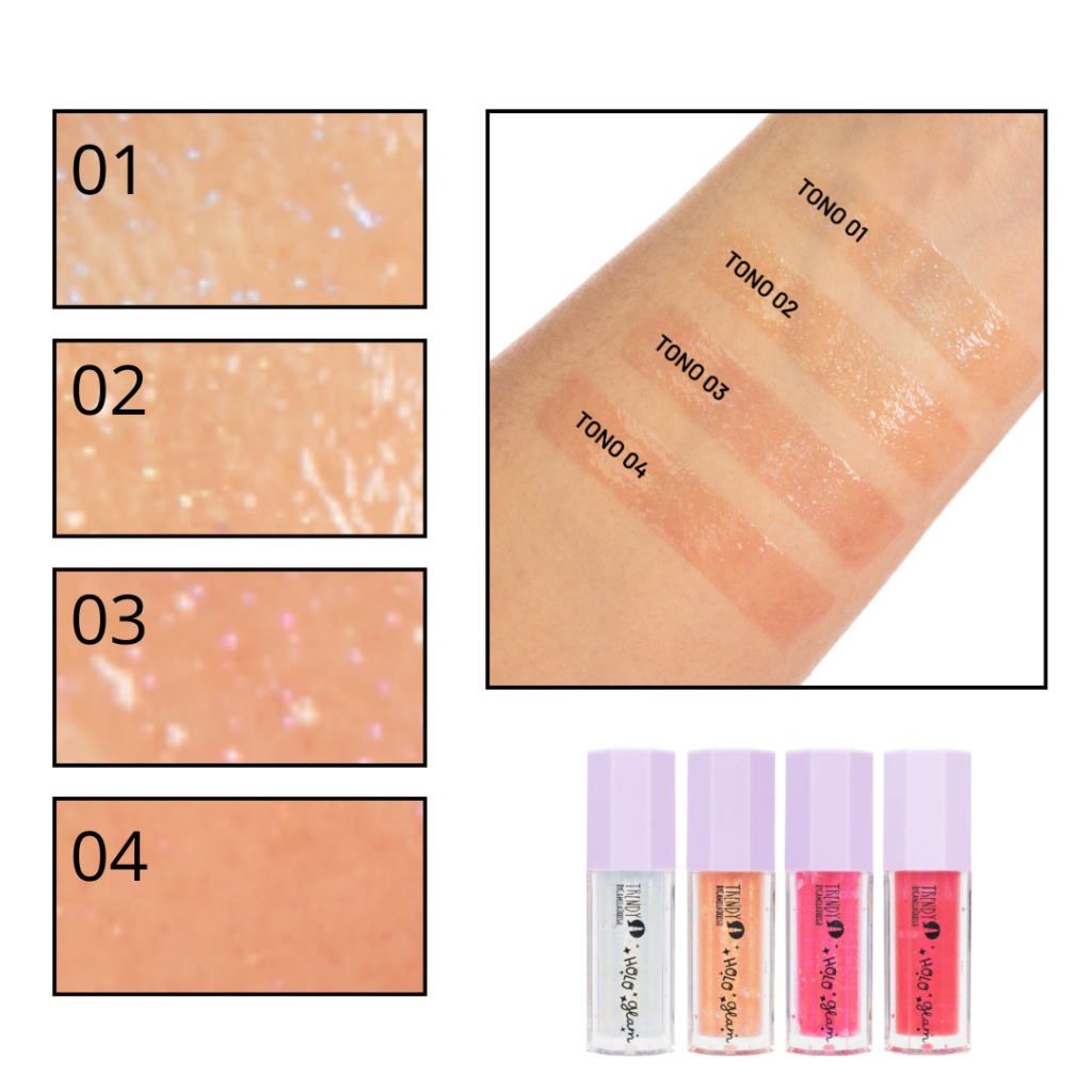 Brillo Holografico Hidratante Trendy - Kroma Space