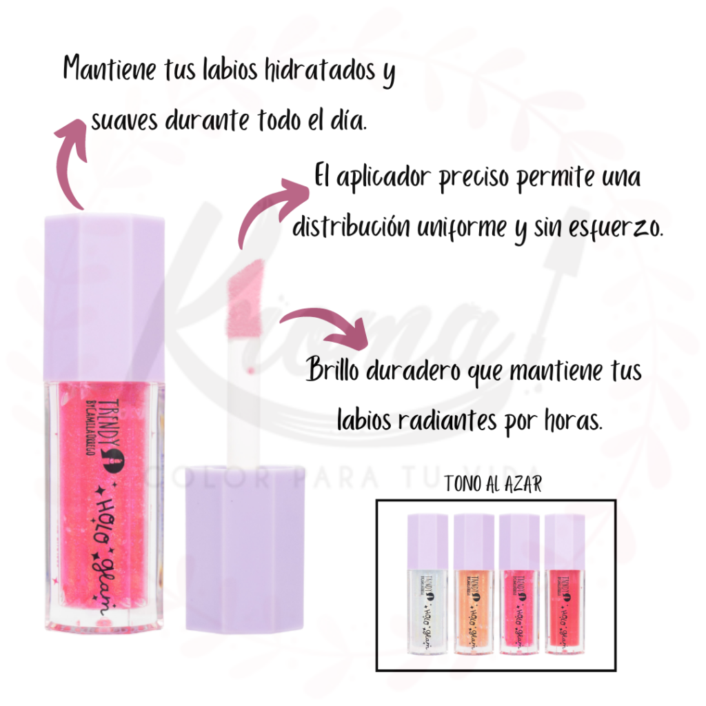 Brillo Holografico Hidratante Trendy - Kroma Space