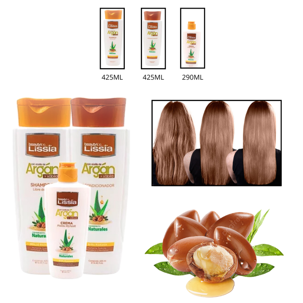 Kit capilar cabello brillante y sano aceite de argan - Kroma Space