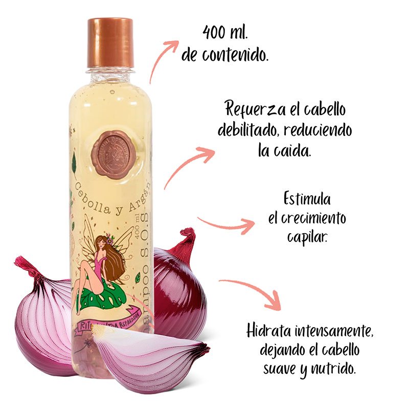 shampoo Ritual botánico Cebolla y Argan - Kroma Space