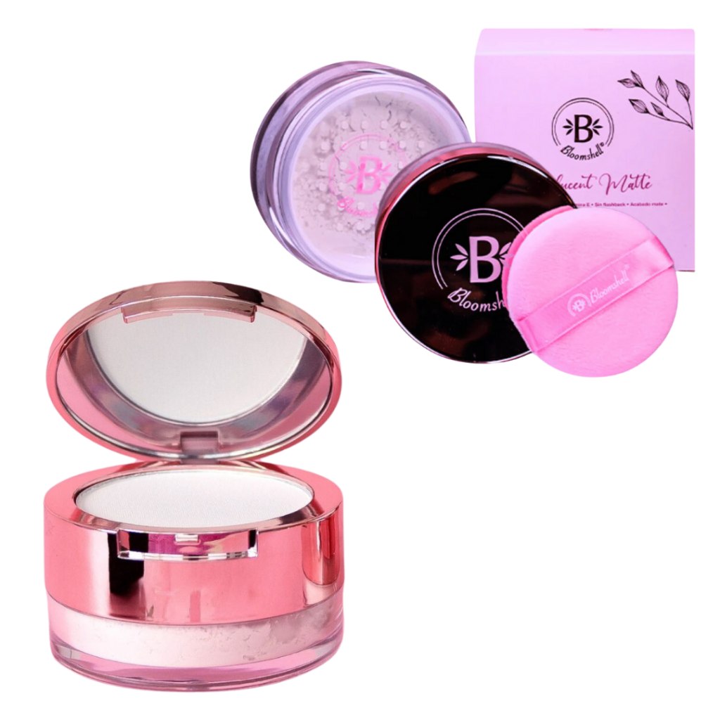 Mini Polvos Sueltos y Compactos 2 en 1 Bloomshell - Kroma Space
