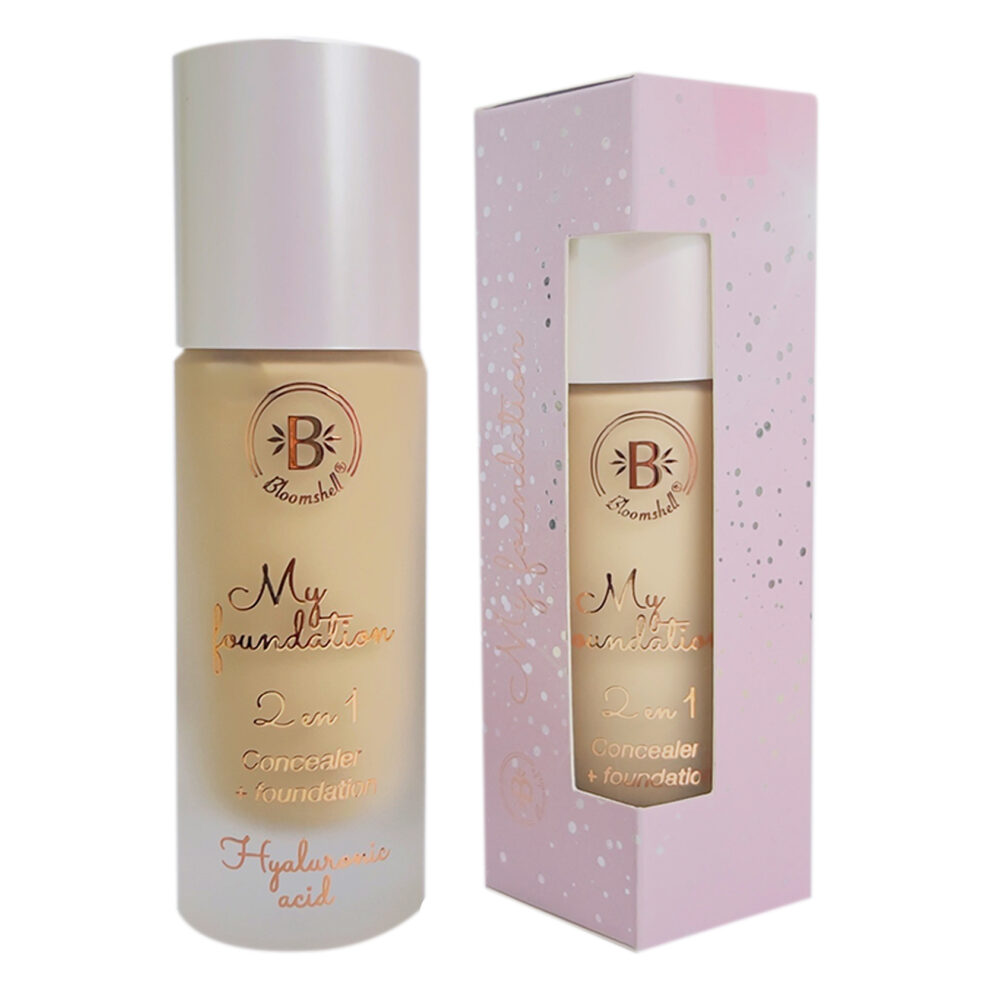 Base Alta Cobertura My Foundation Bloomshell - Kroma Space