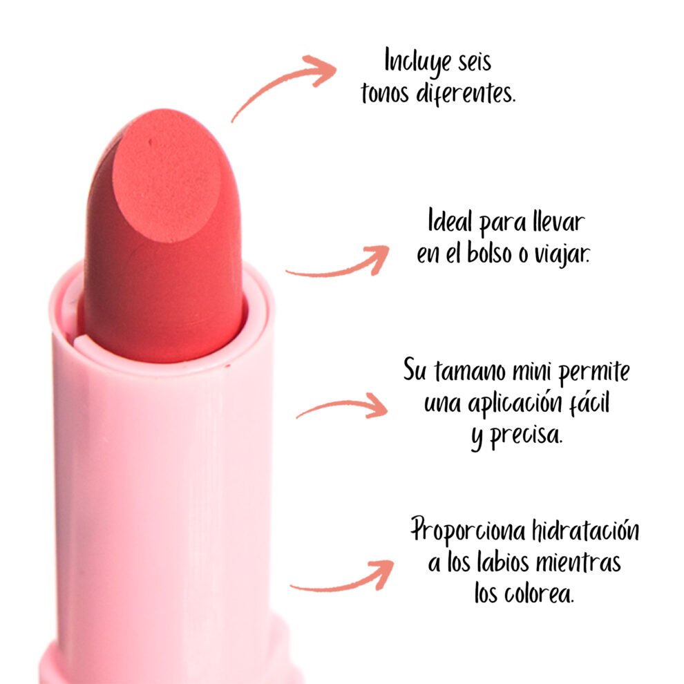 Kit x6 minilabiales Forever Trendy - Kroma Space