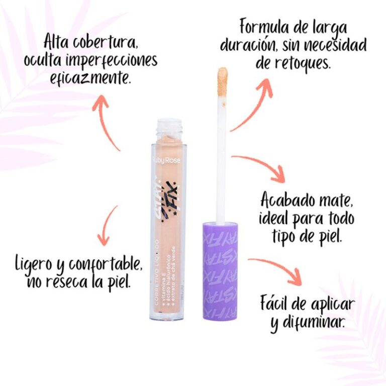 Corrector Stayfix Ruby Rose Profesional - Kroma Space