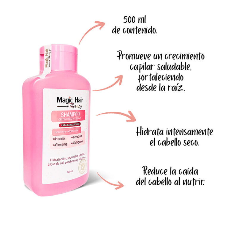 Shampoo Cabello Seco Magic Hair - Kroma Space