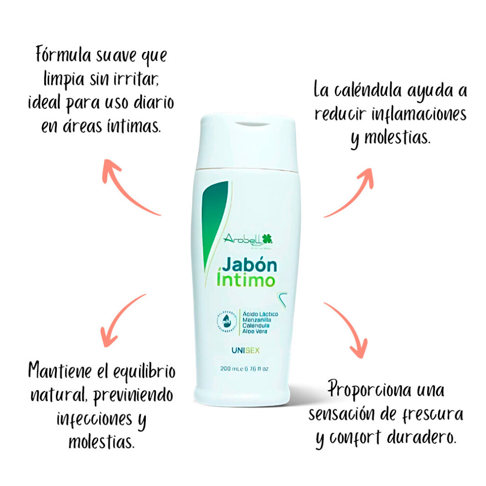 Jabon intimo unisex arobell con calendula - Kroma Space