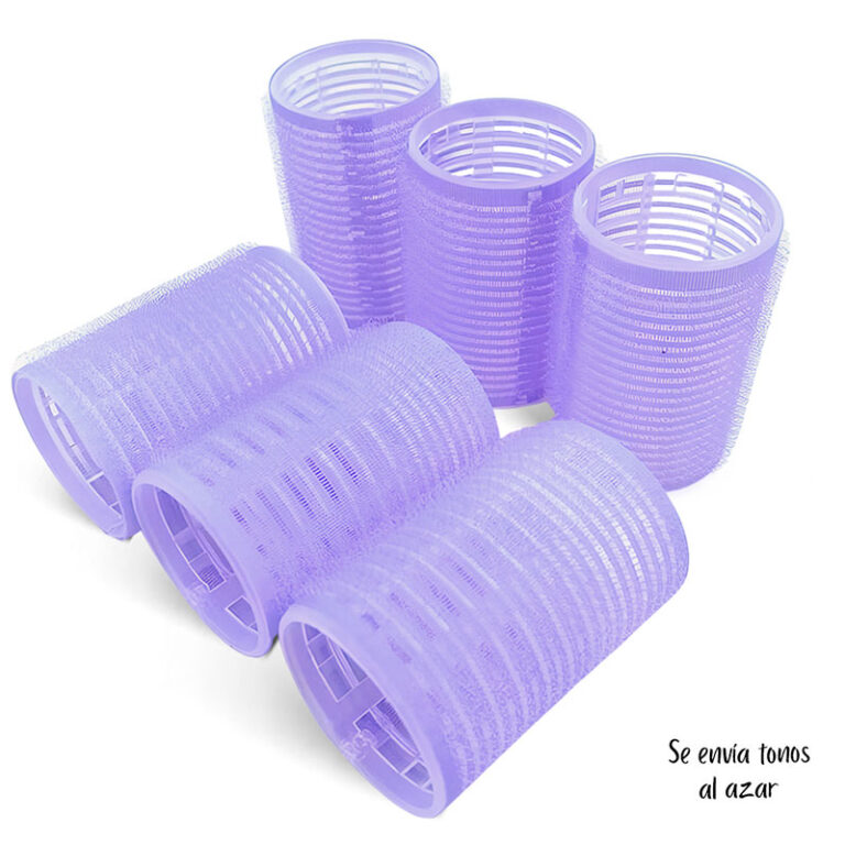 Rulos Velcro Tendencia en Tonos Surtidos x6 - Kroma Space