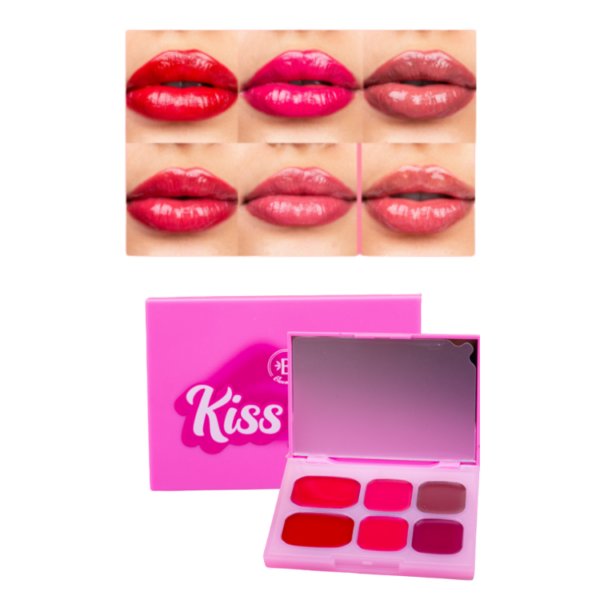 Paleta de labiales x6 tonos Bloosmhell - Kroma Space