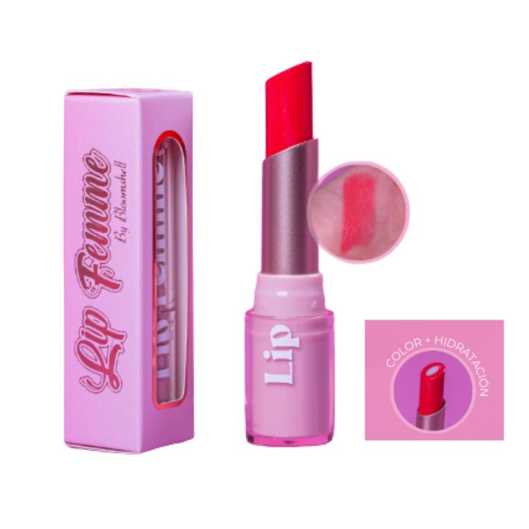Lip Femme hidratante con cacao Bloomshell - Kroma Space