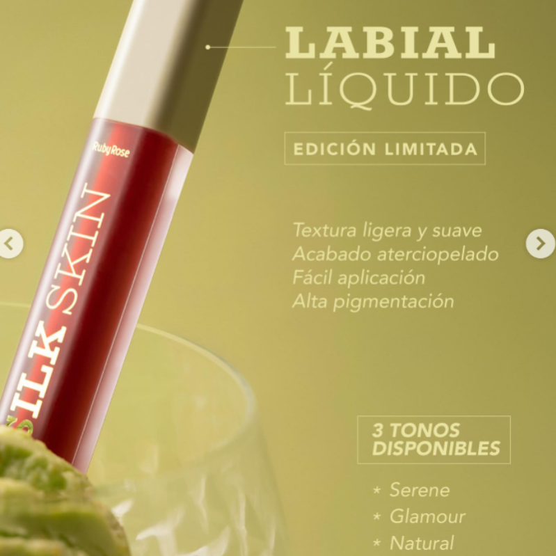 Labial Mate pro Silk Skin Ruby Rose - Kroma Space