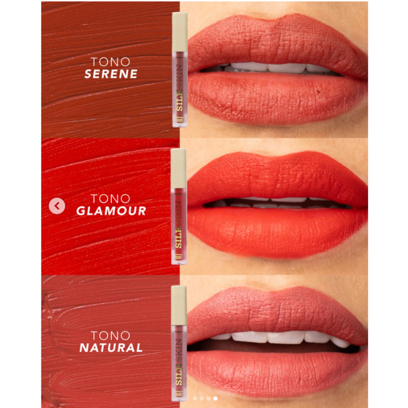 Labial Mate pro Silk Skin Ruby Rose - Kroma Space