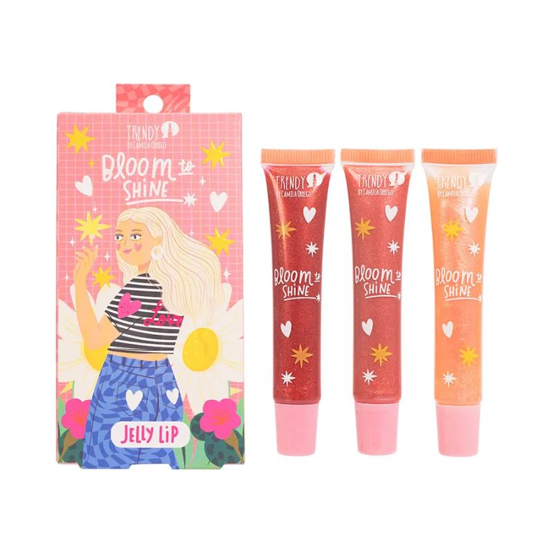 Lip gloss x3 brillos Bloom to shine Trendy - Kroma Space