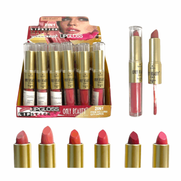 Labial mate liquido + barra only beauty - Kroma Space