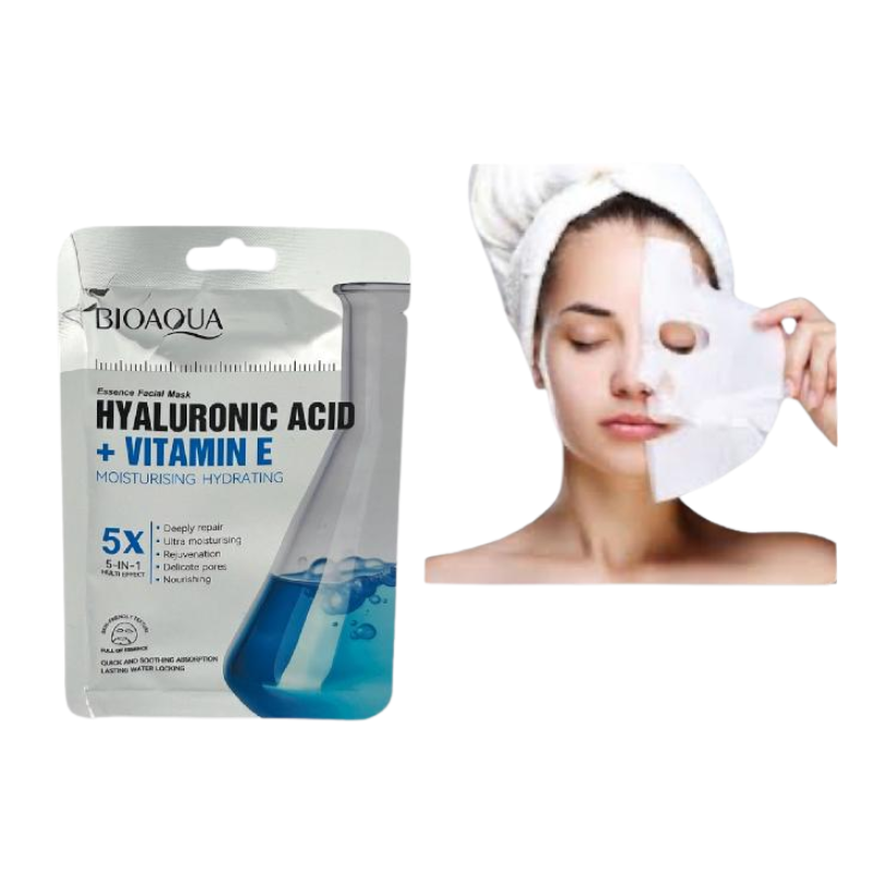 Mascarilla en velo acido hialurónico Bioaqua - Kroma Space