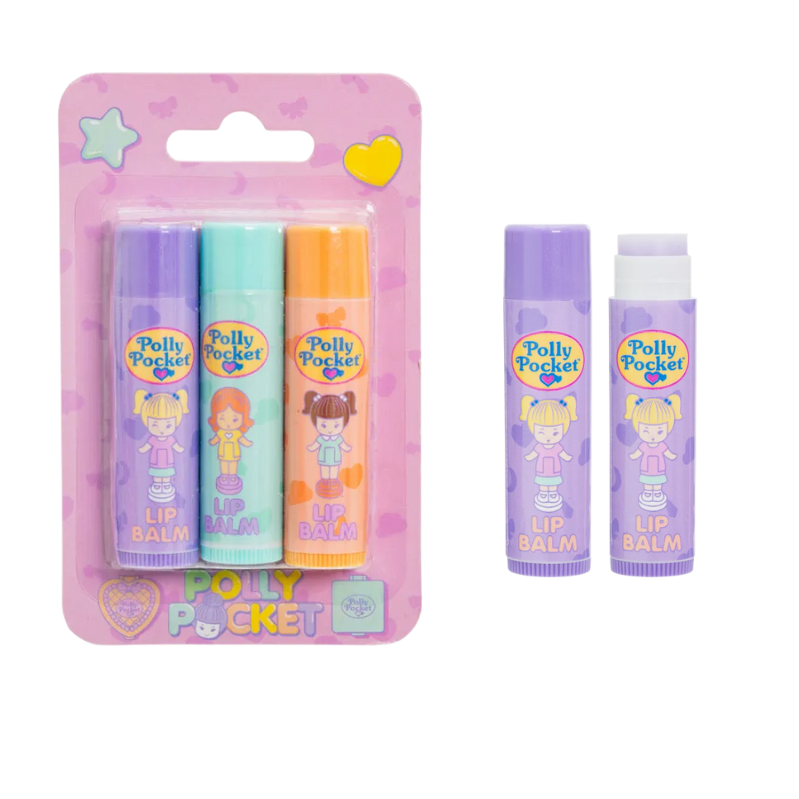 Kit x3 lip balm Polly pocket Trendy - Kroma Space