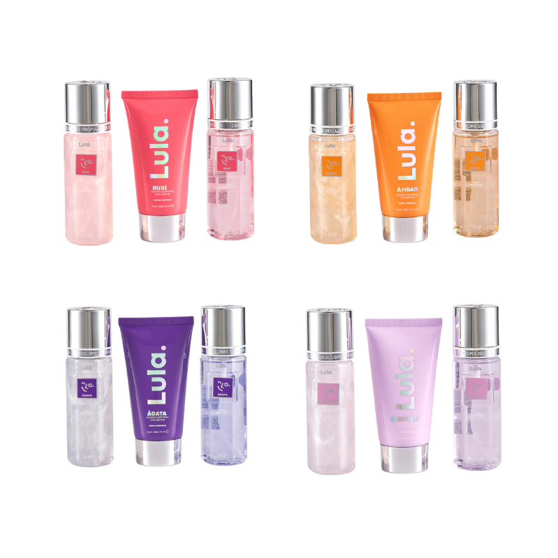 Kit corporal Lula crema, splash y perfume capilar - Kroma Space